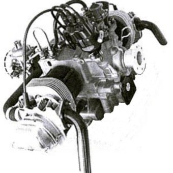 VW 4 Cyl and also HALF VW 2 Cyl Aero Engine conversion plans - Plans for U